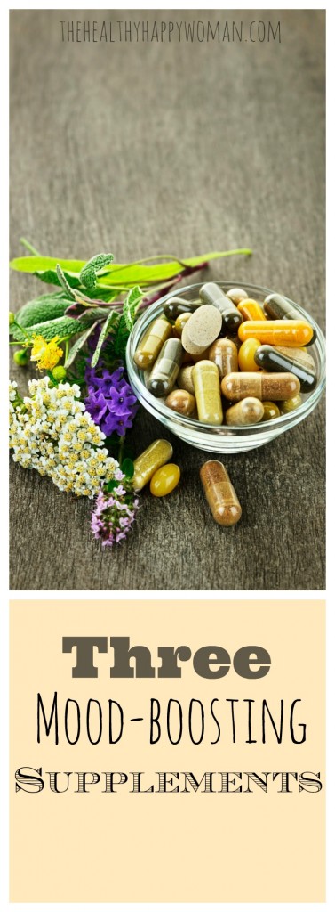 3 Mood Boosting Supplements - The Healthy Happy Woman