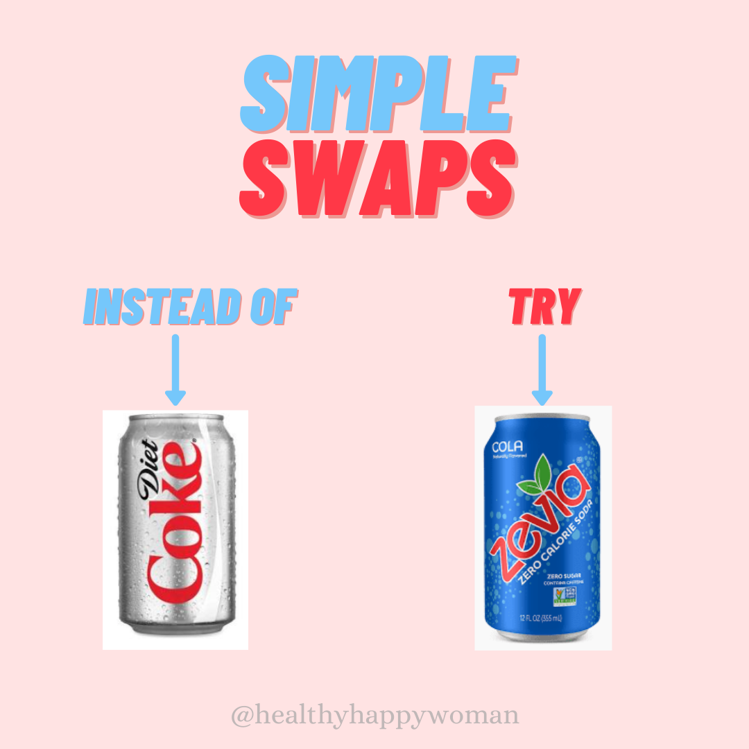 Simple Swaps for Soda - The Healthy Happy Woman